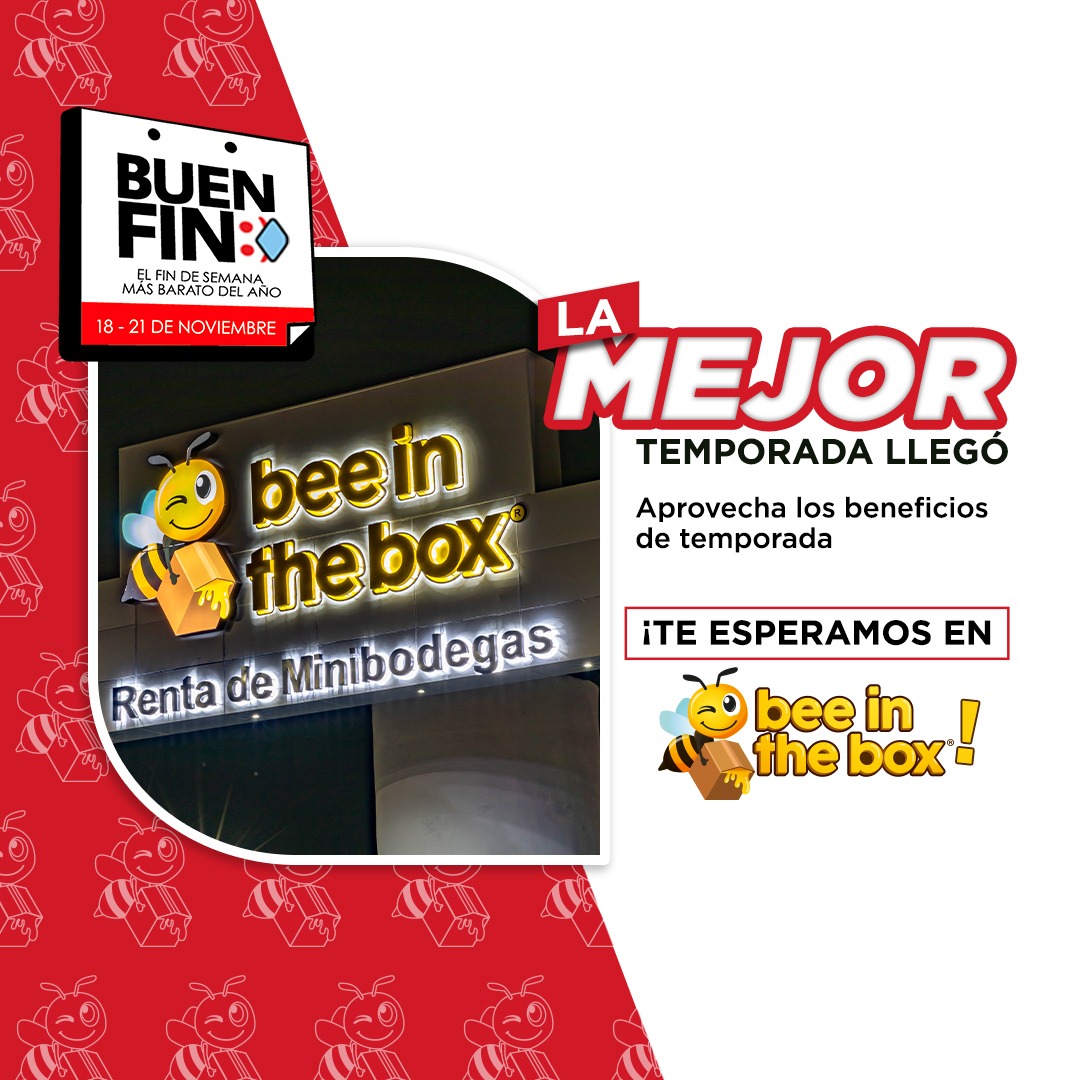 Bee in The Box - Renta de Mini Bodegas en Torreón, Coahuila